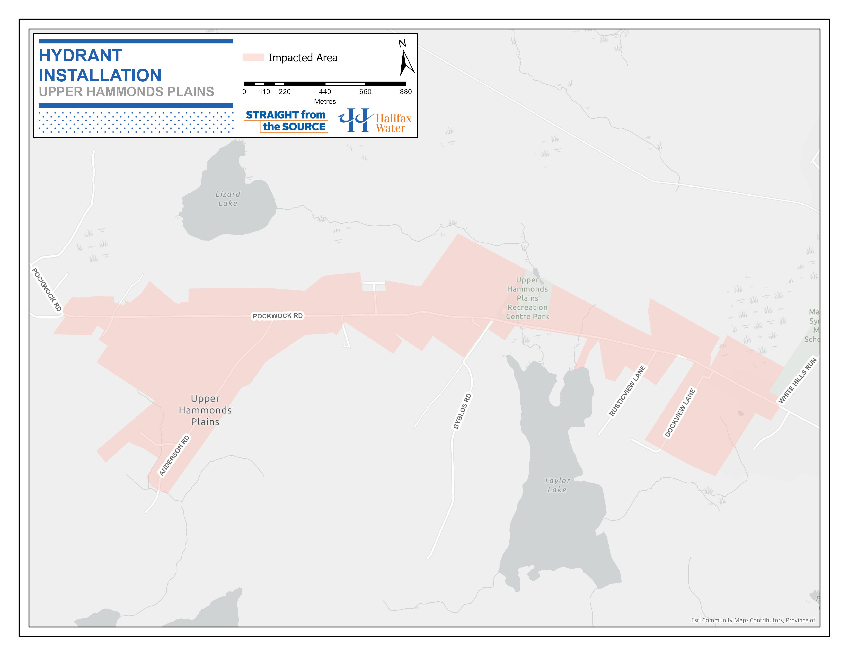 Pockwock Road – Hydrant Installation | Halifax Water